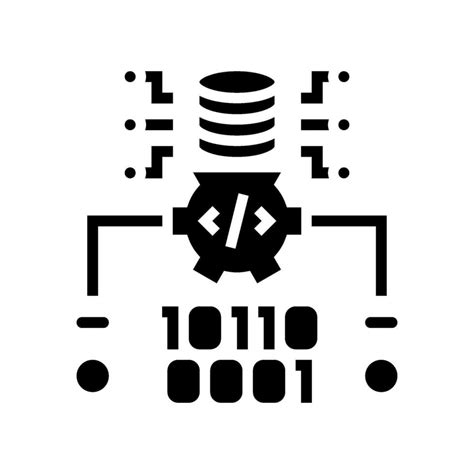Source Code Management Glyph Icon Vector Illustration 34789256 Vector Art At Vecteezy