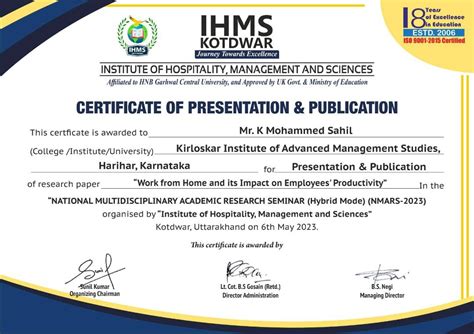 K Mohammed Sahil On Linkedin Publication Research Workfromhome