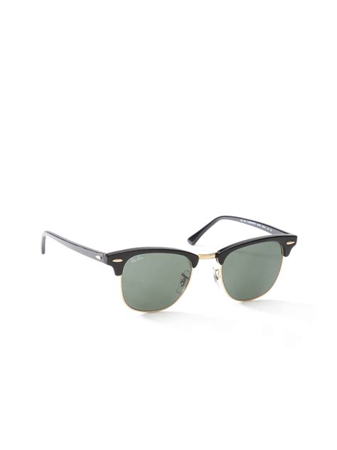 Buy Ray Ban Unisex Uv Protected Green Lens Square Sunglasses