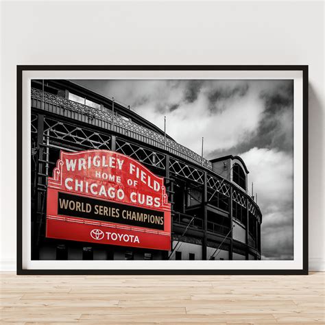 Cubs Win Cubs Win 5987 Poster By Mike Burgquist Pixels