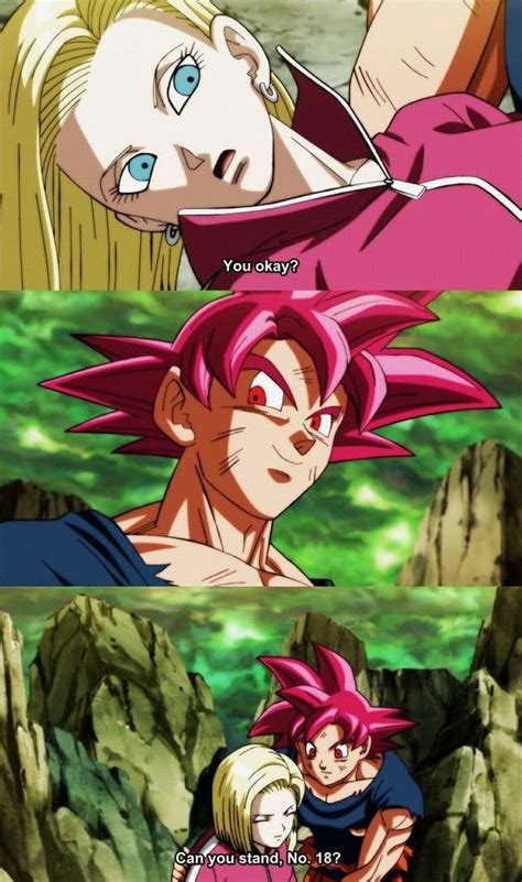 Episode 121 Goku saves C 18 Personajes de dibujos animados clásicos