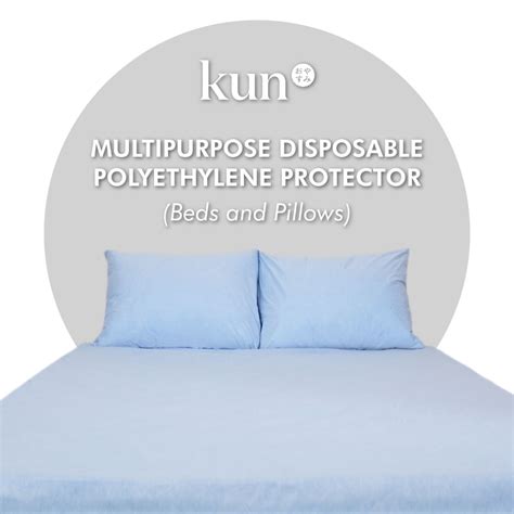 Kun® Multipurpose Disposable Polyethylene Protector For Beds And Pillows Shopee Malaysia