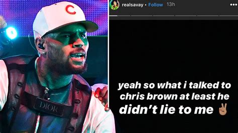 Chris Brown Blamed For Chris Sails And Girlfriend Savay Split Capital