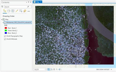 Classifying Objects Using Ndvi Via E Cognition Software R Remotesensing