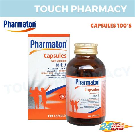 Pharmaton Multivitamin Capsule With Selenium 100s Exp 0126 Shopee