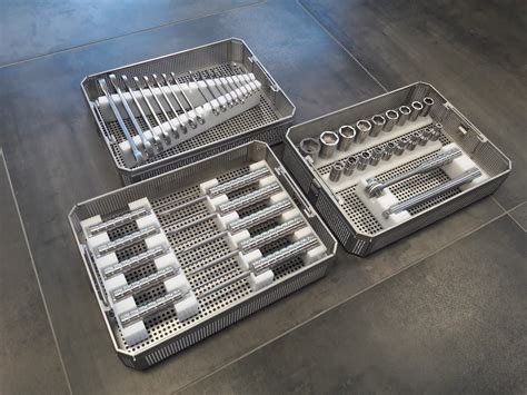 Stainless Steel Tooling Cart For Use In Cleanrooms Hvl Metaal And Techniek