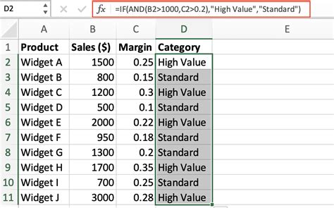 Excel And Function Tutorial Create Multiple Condition Formulas 2025 Guide