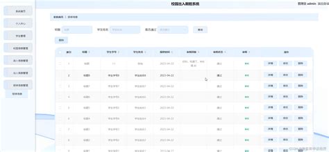 django校园出入刷脸系统 源码 mysql 论文 csdn博客