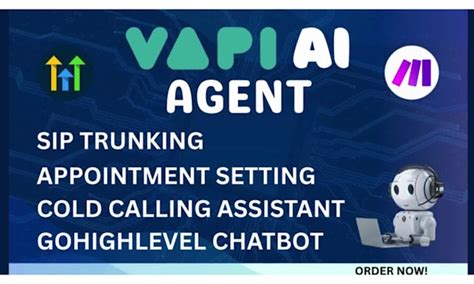 Vapi Ai Gohighlevel Ai Voice Agent Chatbot Appointment Make Com Sip Trunk Pbx By Daniel020