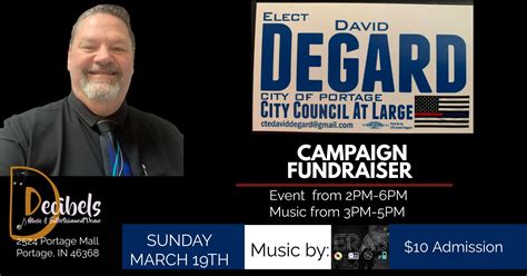 David Degard Fundraiser Decibels The Region S Music Venue