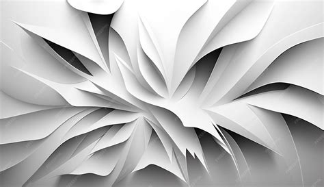 Premium Ai Image Abstract White Background Generative Ai