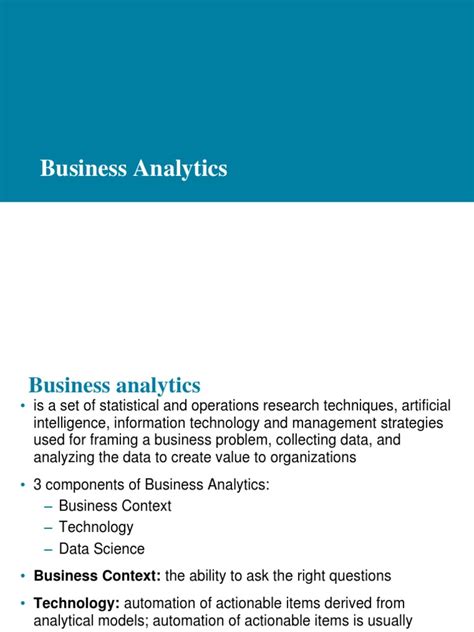 ba topic1 introduction to business analytics pdf pdf world wide