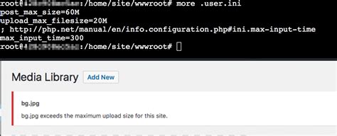 increase maximum size of media uploads · issue 28
