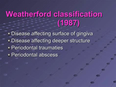Classification Of Periodontal Diseases Ppt