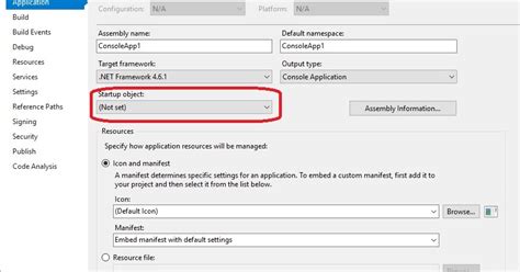 How To Switch Between Multiple Main Method In Visual Studio