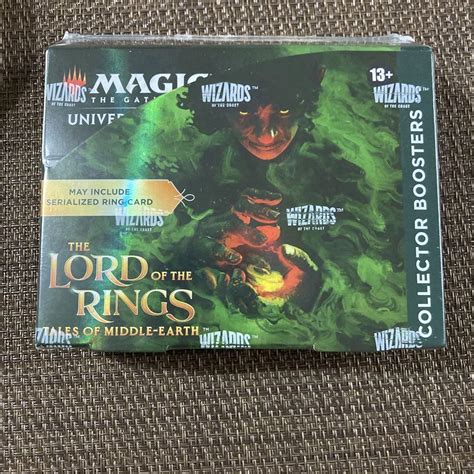 Mtg 指輪物語：中つ国の伝承 コレクターブースター 英語版 メルカリ