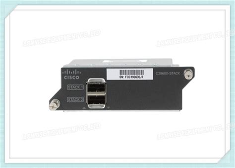 C2960x Stack Cisco Catalyst 2960 X Flexstack Plus Hot Swappable Stacking Module