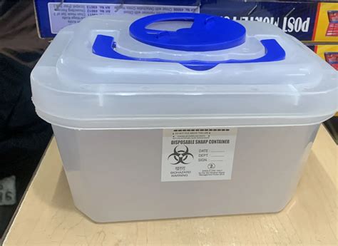 Plastic Disposable Sharp Container At ₹ 150 Piece In New Delhi Id