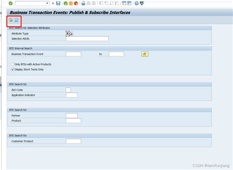 ABAP BTE增强的查找 abap bte 事件选择 CSDN博客