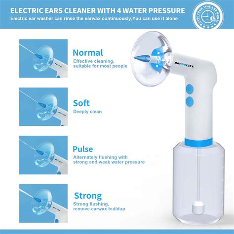 Bocoolife Ear Wax Removal Kit Electric Ears Cleaner