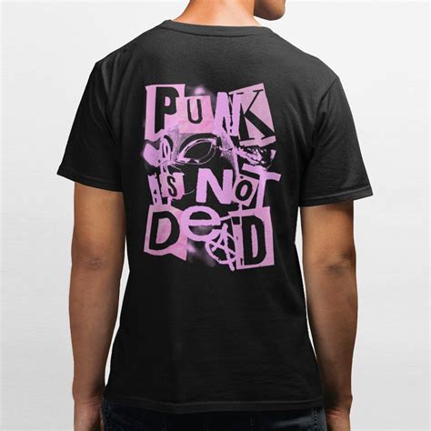 Punk Rock T Shirt Punk Is Not Dead Snelle Verzending