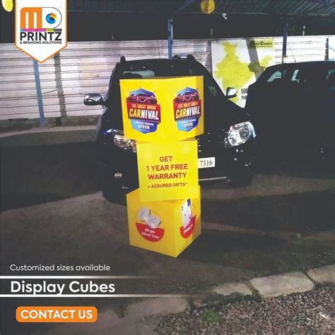 6 Mm Advertising Display Cube Box Outdoor At ₹ 2400piece In Bengaluru