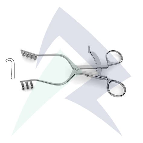 Contour Scalp Retractor Rit Metal