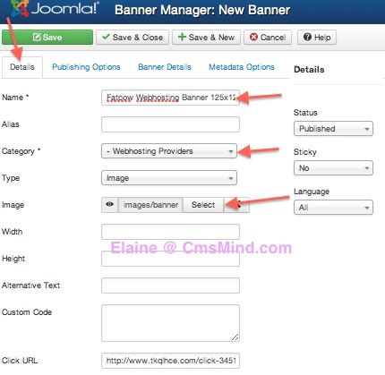 Joomla Tutorial How To Insert A Banner In Joomla