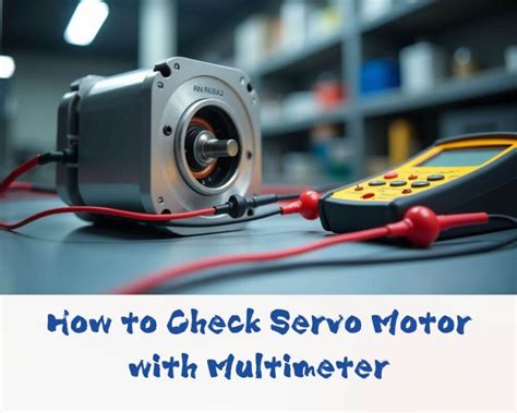 How To Check Servo Motor With Multimeter 2025