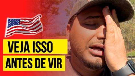 VOCÊ tem que Saber disso ANTES de vir Morar nos Estados Unidos YouTube