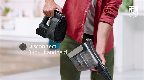 Безкабелна прахосмукачка Aquatrio от серия 9000 Philips