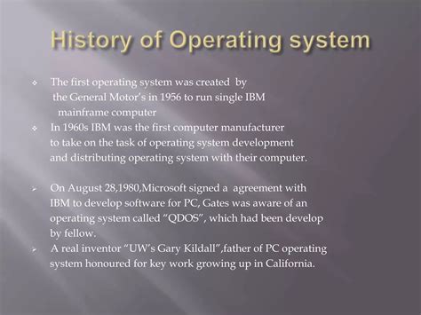 Computer Operating Systemos Ppt