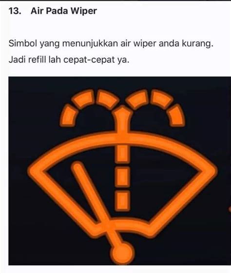 Signal Simbol Di Dalam Kenderaan Erinsza Blog