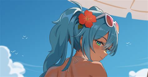 Brazilianmiku Brazilian Miku Bikini 浮夸的货のイラスト Pixiv