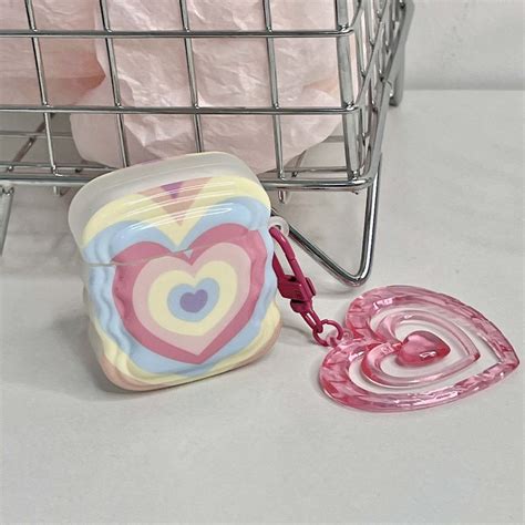 70s Hearts Airpods Case Zicase