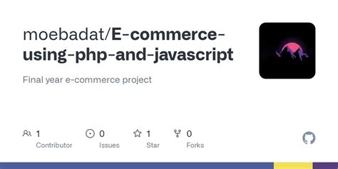 Github Moebadate Commerce Using Php And Javascript Final Year E Commerce Project