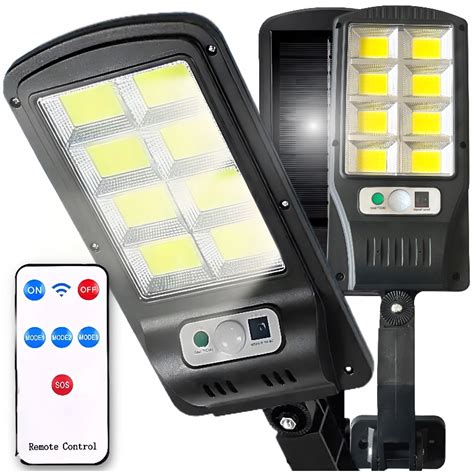 LAMPA SOLARNA Z CZUJNIKIEM RUCHU ULICZNA OGRODOWA 5903857197372