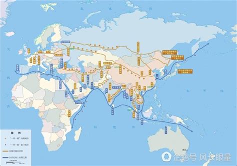 一带一路地图大全 一带一路地图汇总