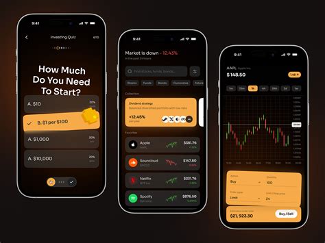 Mobile Trading App By Denis Denis On Dribbble