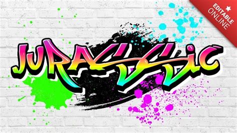 Jurassic Text Effect Generator