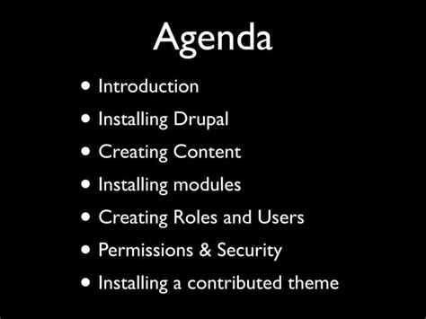 Introduction To Drupal Content Management System Key