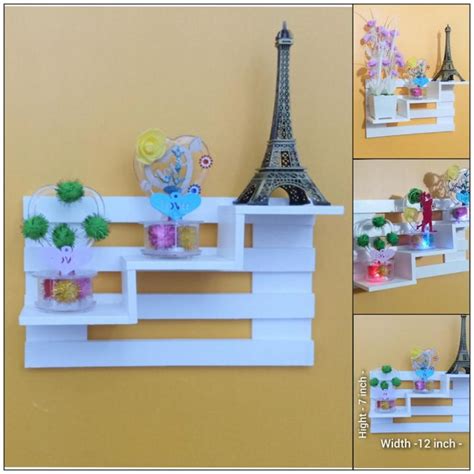 Wall Mounted 3 Layer Shelf Multi Factional 3 Layer Wall Hanging Rack