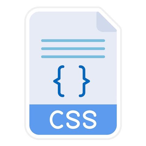 Imagen vectorial de icono css se puede usar para sin código Vector