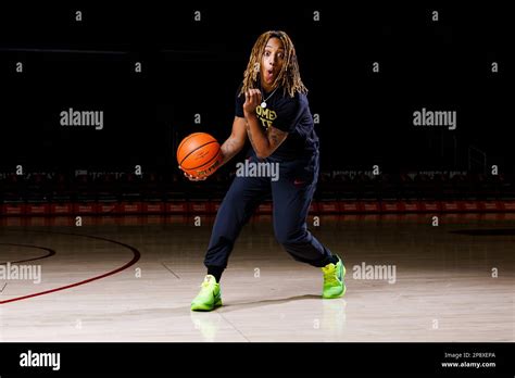 Southern Cal Point Guard Aaliyah Gayles Poses For A Portrait Wednesday