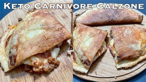Keto Carnivore Calzone Keto Recipes Easy High Protein Low Carb