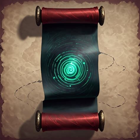 Premium Photo A Drawing Of A Skateboard With A Green Circle And A