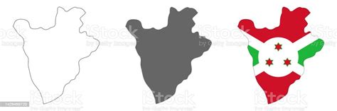 배경에 고립 된 국경이있는 매우 상세한 부룬디지도 개발에 대한 스톡 벡터 아트 및 기타 이미지 개발 경영자 과학 Istock
