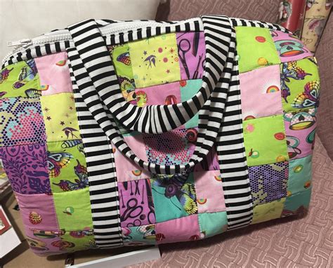 Cheeky Patchwork Duffel Bag Was A Bit Of A Challenge But It Is