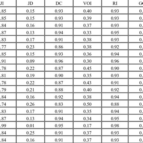 T1 Weighted Mri Segmentation Parameters Without External Noise