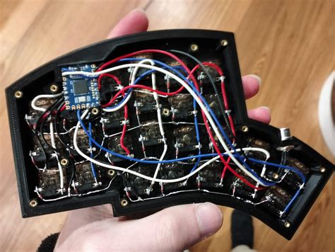 Handwired Kyria Split Keyboard By Molten Download Free Stl Model